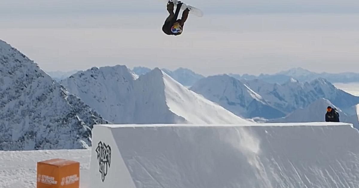 Worlds First Triple Underflip by Anna Gasser | Girlifornia